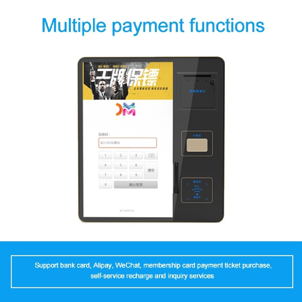 Touch Screen Tablet Self Service Kiosk Pos System Order Contactless ...