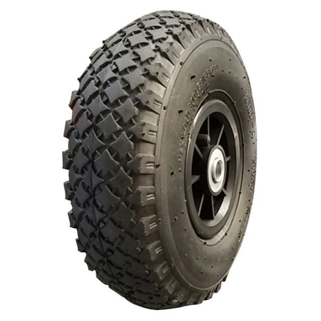10" 3.00-4 3.50-4 wagon wheel pneumatic rubber trolley tire for sack ...