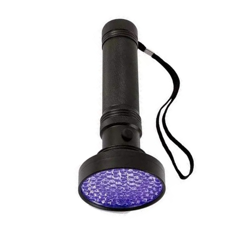 100LED purple light flashlight scorpion flashlight mask fluorescent ...
