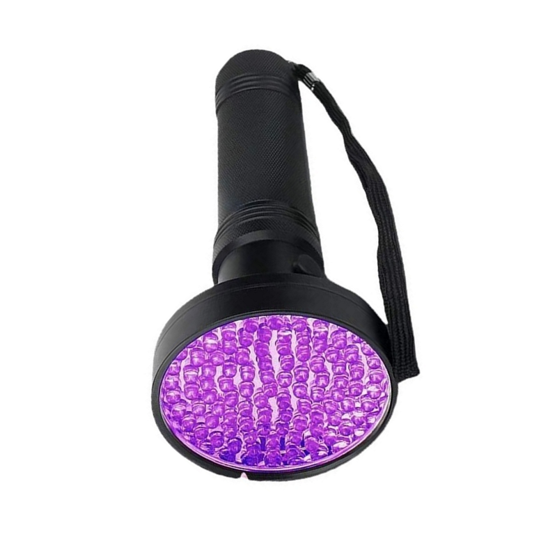 100LED purple light flashlight scorpion flashlight mask fluorescent ...
