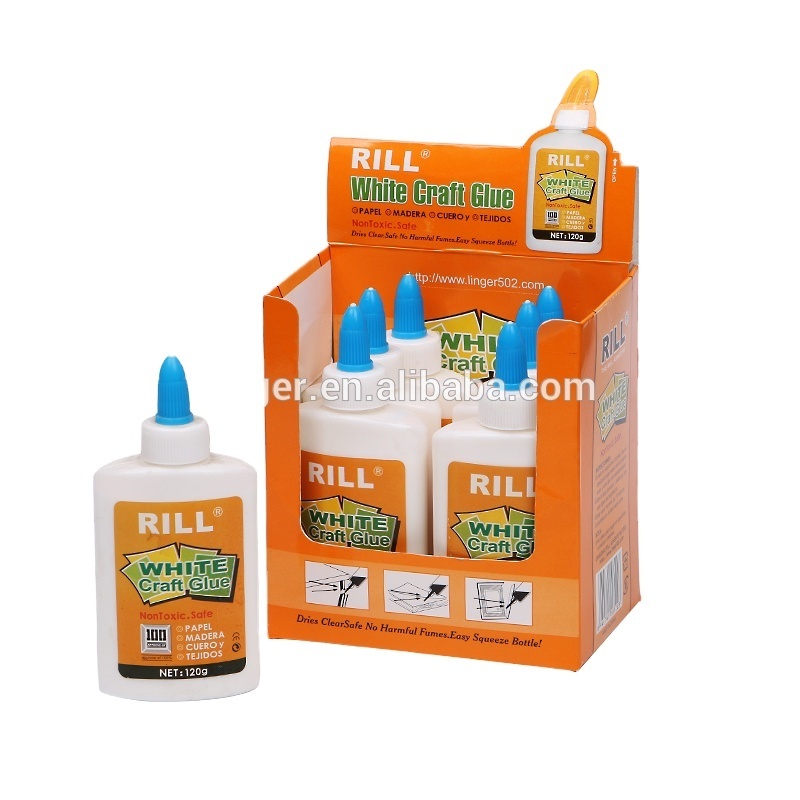 40G-500GWHITE GLUE WOOD GLUE PEGAMENTO ESCOLAR BLANCO CRAFT GLUE PAPER ...