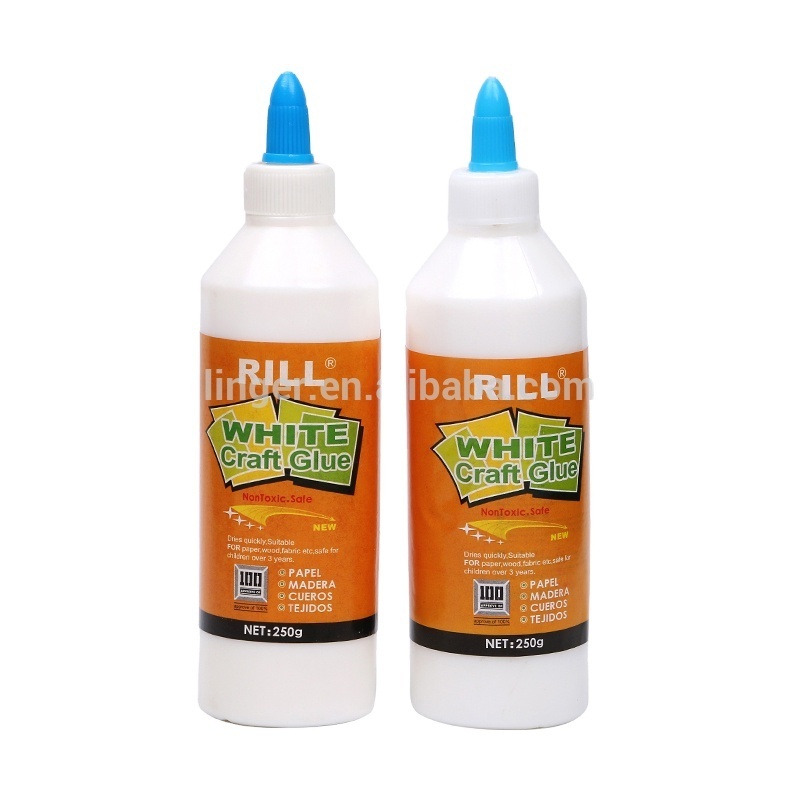 40G-500GWHITE GLUE WOOD GLUE PEGAMENTO ESCOLAR BLANCO CRAFT GLUE PAPER ...