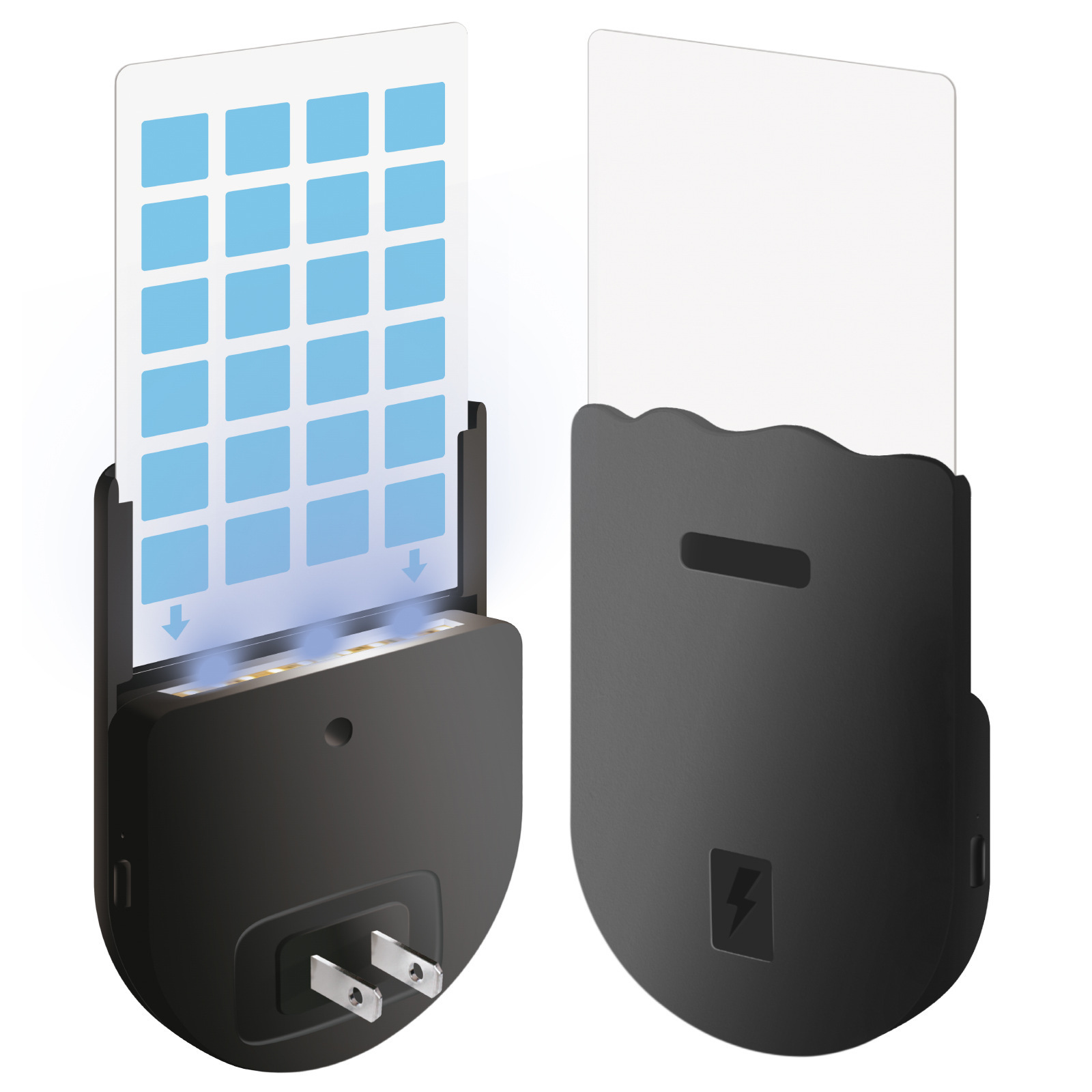 New Arrival UVA Light Home Bug Zapper Fly Catcher 2 Watt Pest Control Lamp Glue Trap Mosquito Sticky Trap BestSuppliers