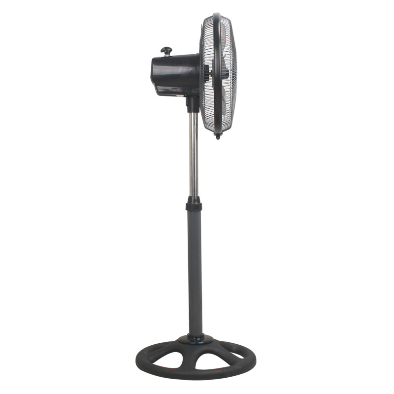 Solar Fan Rechargeable 12 inch stand fan with Adapter and Battery ...
