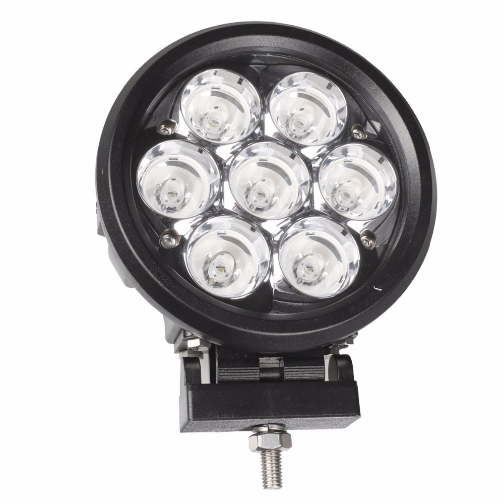 Liwiny 6" Inch 70W Car LED Driving Light 12V 24V LED Round Offroad ...