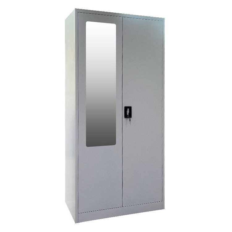 bedside dorm price cupboard knock down clothes staffs storage cabinet almirah wardrobe metal 2 door steel locker BestSuppliers
