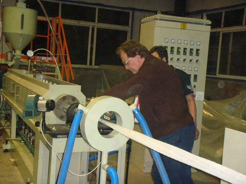 HEXING Mesh Plastic Foam EPE Extruder Extrusion PE Line Fruit Packing ...