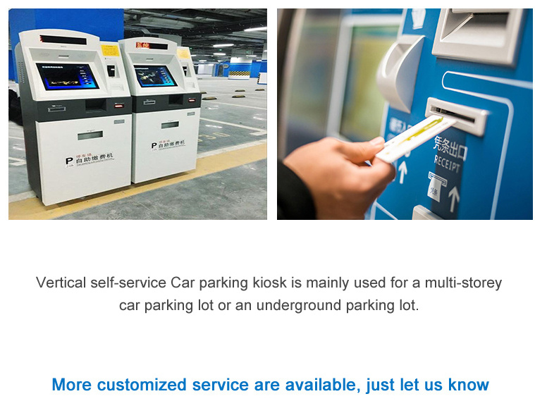 Self Service Lot Parking Cinema System Payment Kiosk Android Ticket ...