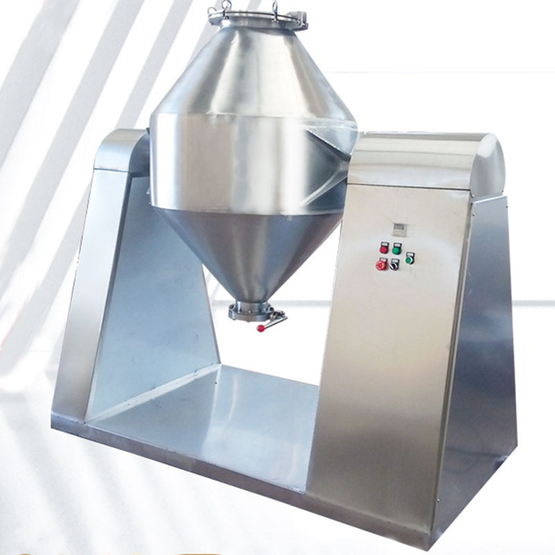 Food Grade Dry Powder Double Cone Vertical Stainless Steel Mixing ...