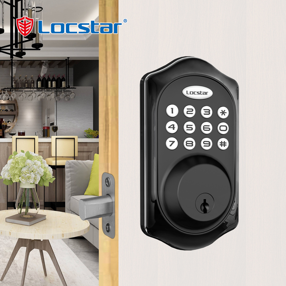 Locstar Tuya Smart Lock Automat Cerradura Digital Para Puerta Keypad Door Lock | Bestsuppliers.com