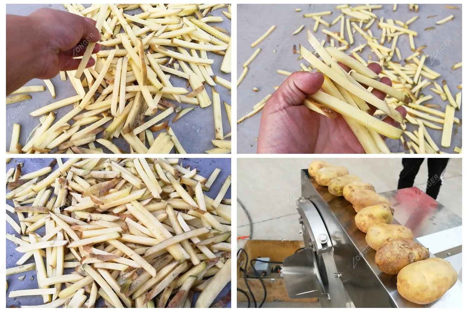 Industrial Fruit Vegetable Chips Cutting Machine Potato Crisp Stick ...