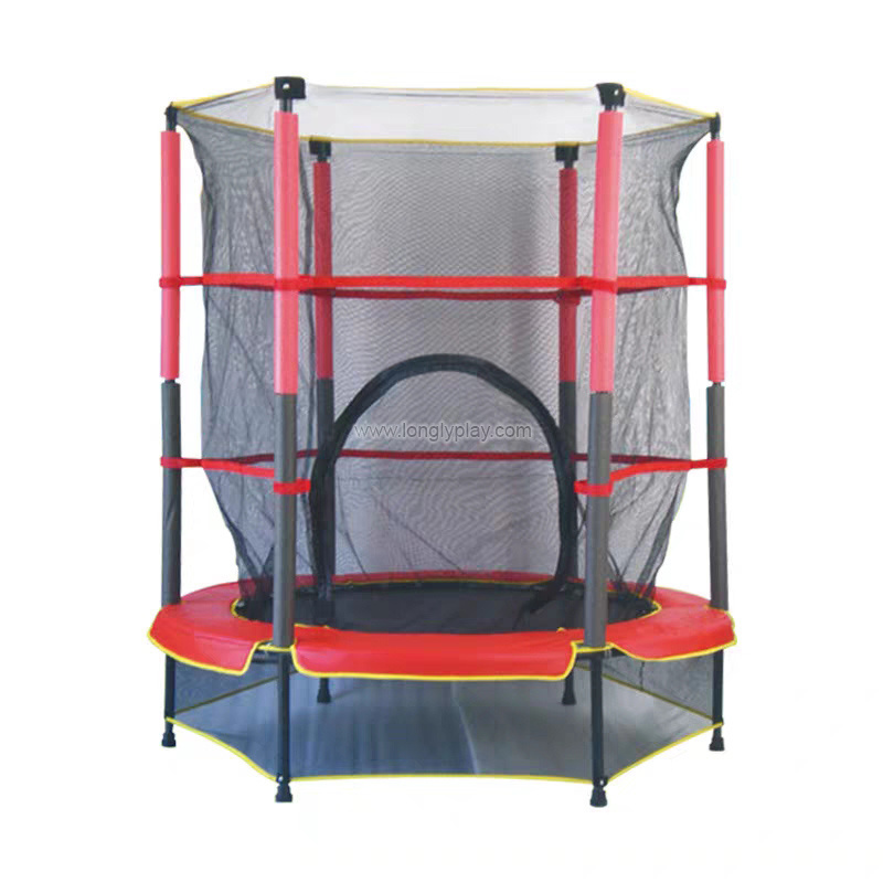 Outdoor rectangular trampoline with tent with roof | Bestsuppliers.com