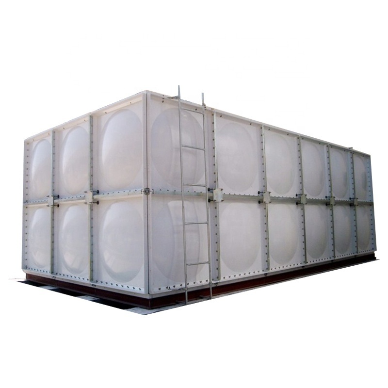 Fiberglass water tank GRP sectional water storage tanks SMC water tank ...