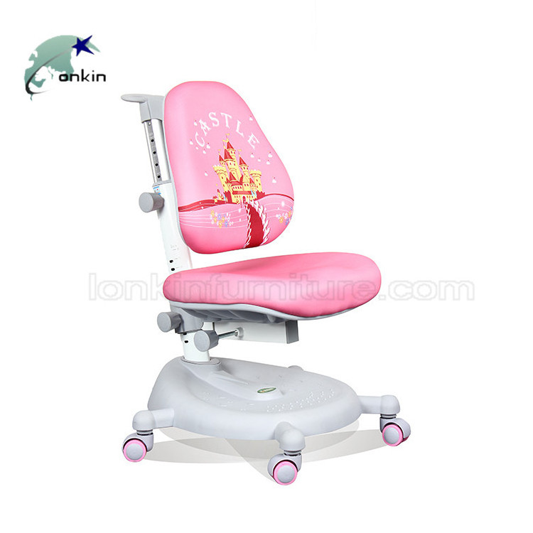 Back Support Ergonomic Chair Kids Study Chair Student Computer ...