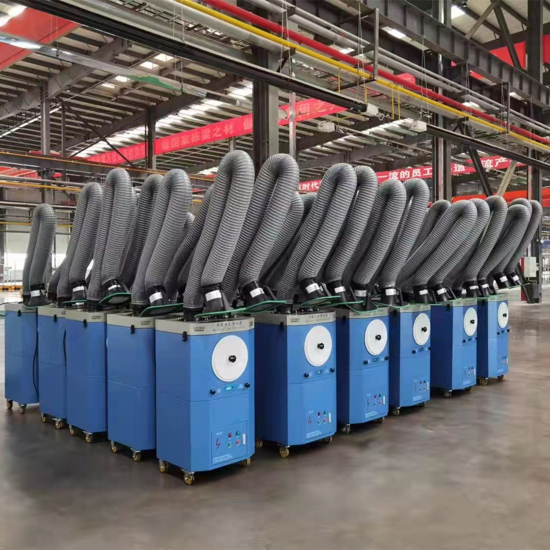 Mobile filter cartridge dust collector/Portable air cleaner/Laser Fume ...