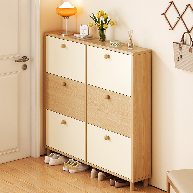 House furniture small ultra thin shoe storage racks Nordic furniture organizer huge storage space shoe cabinet BestSuppliers