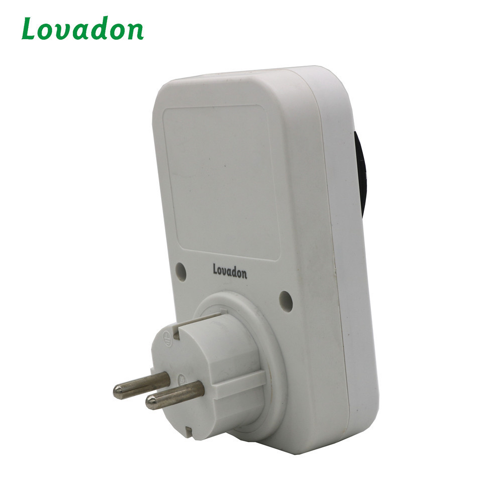 Mechanical Electric 24 Hour Plug-in Outlet Timer Switch Programmable ...