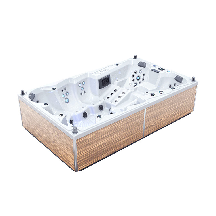 Hot Tub Family Party Bathtub Outdoor Spa hot tub cover spa dome ...