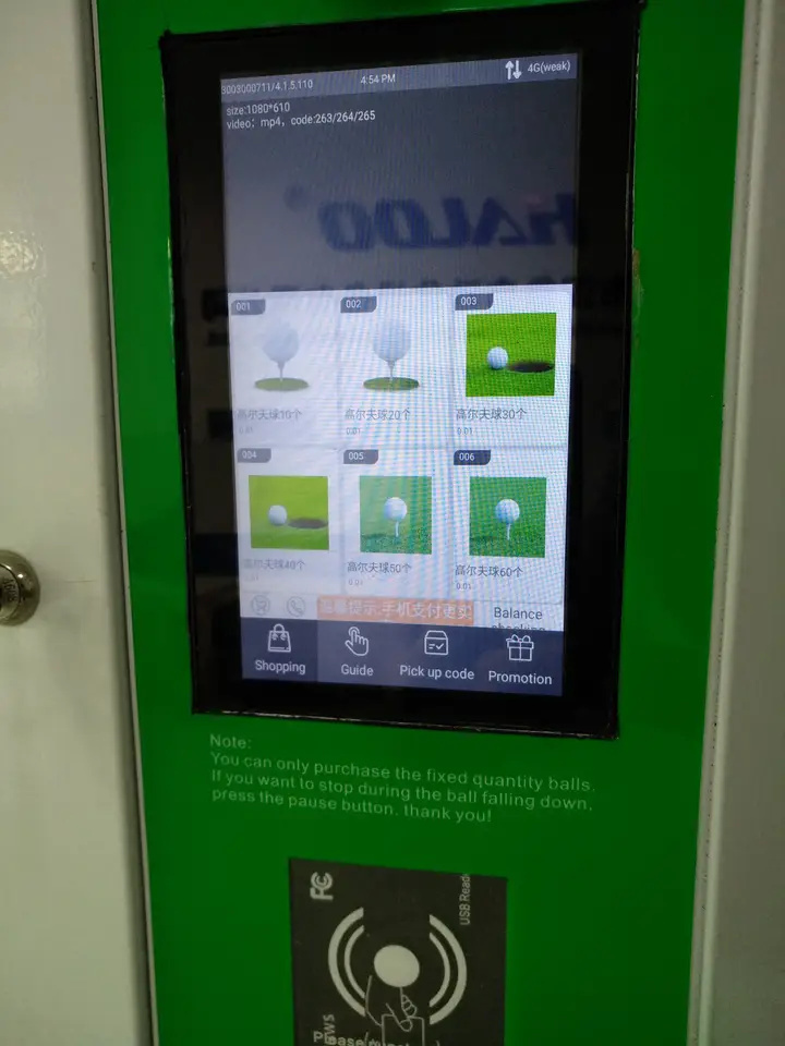 Digital 24 Hours Self-Service 22 Inch Screen Vending Machine Outdoor ...