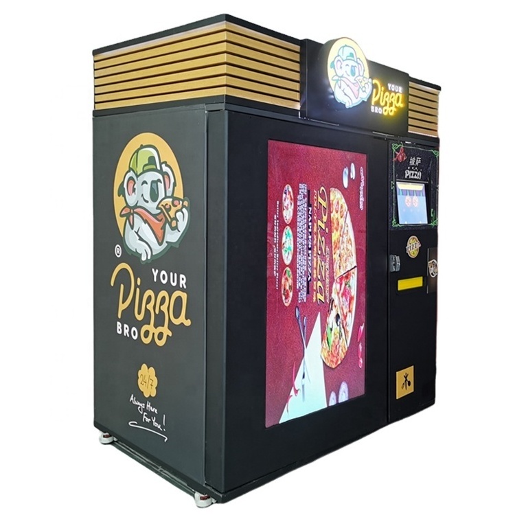 Chicago Hot Meal Outdoor Pizza Kiosk Buy Fresh Pizza Vending Machine ...
