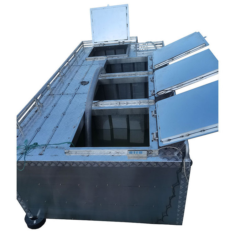 Aluminum Alloy Trailer Ras System Aquaculture Mobile Live Fish ...