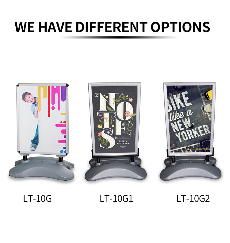 Outdoor Display Advertising Display Stand Poster A Stand Waterbase With ...