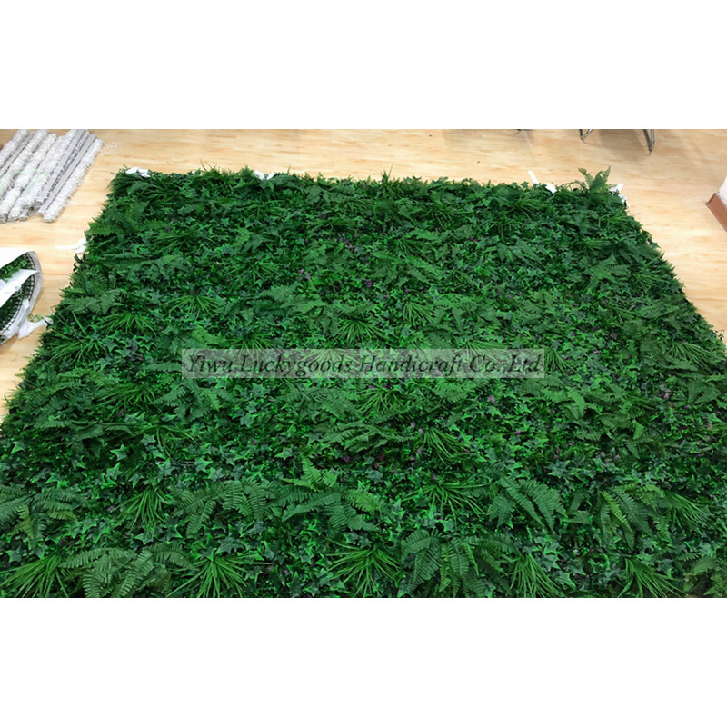CP031-3 Luckygoods new design cloth back roll up green artificial grass ...