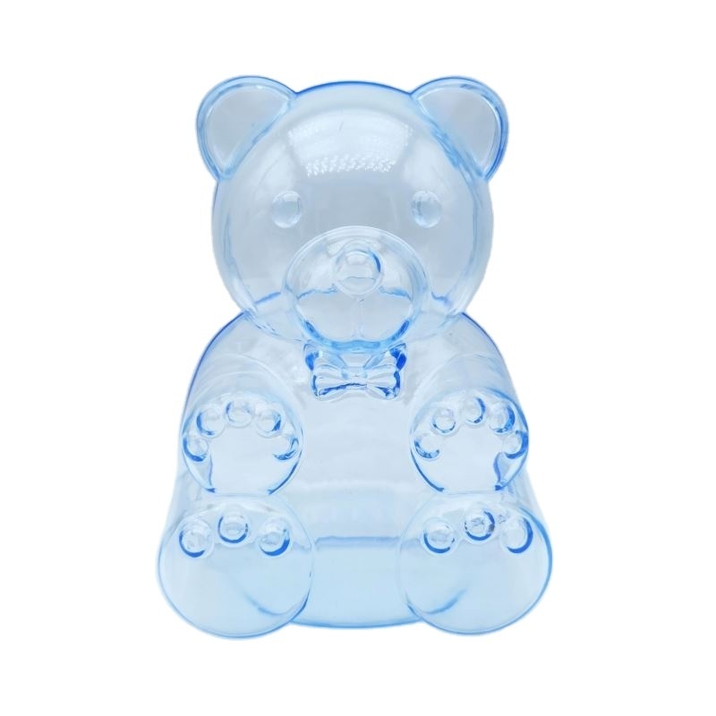 wholesale Large Teddy Bear Shape Plastic Dragees Container Ourson Candy ...