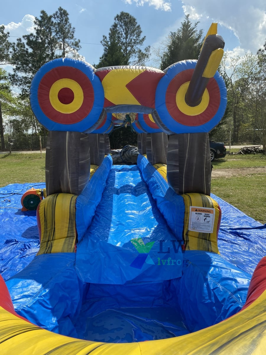 19ft inflatable slip and slide commercial grade giant inflatable water ...