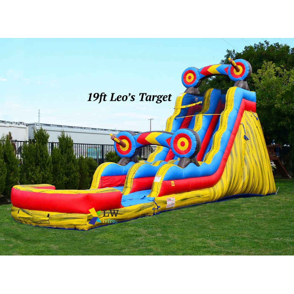 19ft inflatable slip and slide commercial grade giant inflatable water ...