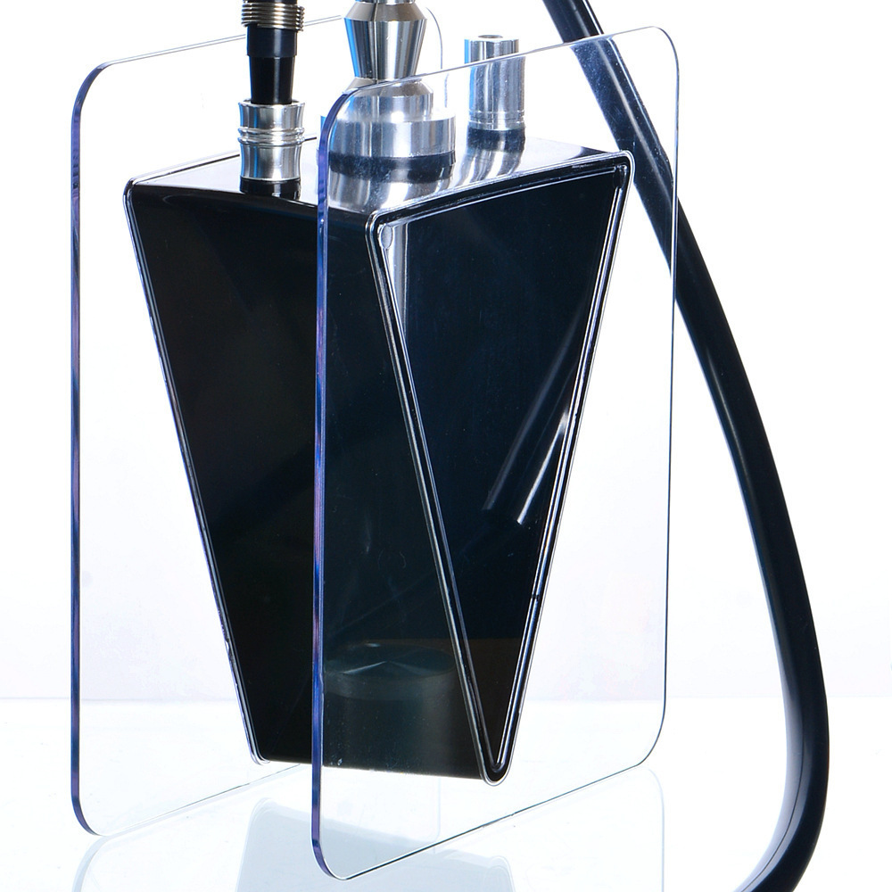 Arab Light Up Plastic Narguile Hookah Chicha Portable Triangle Hookah ...