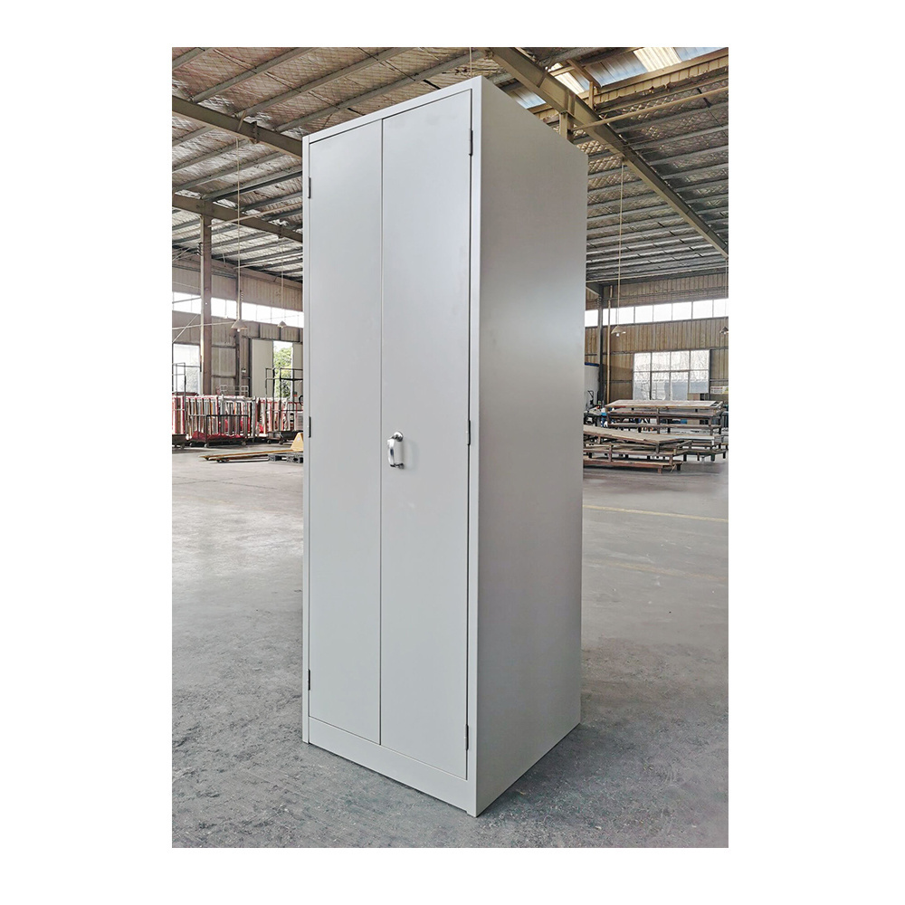 FAS-071 Knock-down bedroom furniture armoire dressing clothing Metal Wardrobe Steel Storage ...