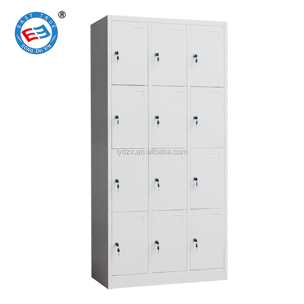 fireproof metal 12 door locker steel 12 compartment locker box locker ...