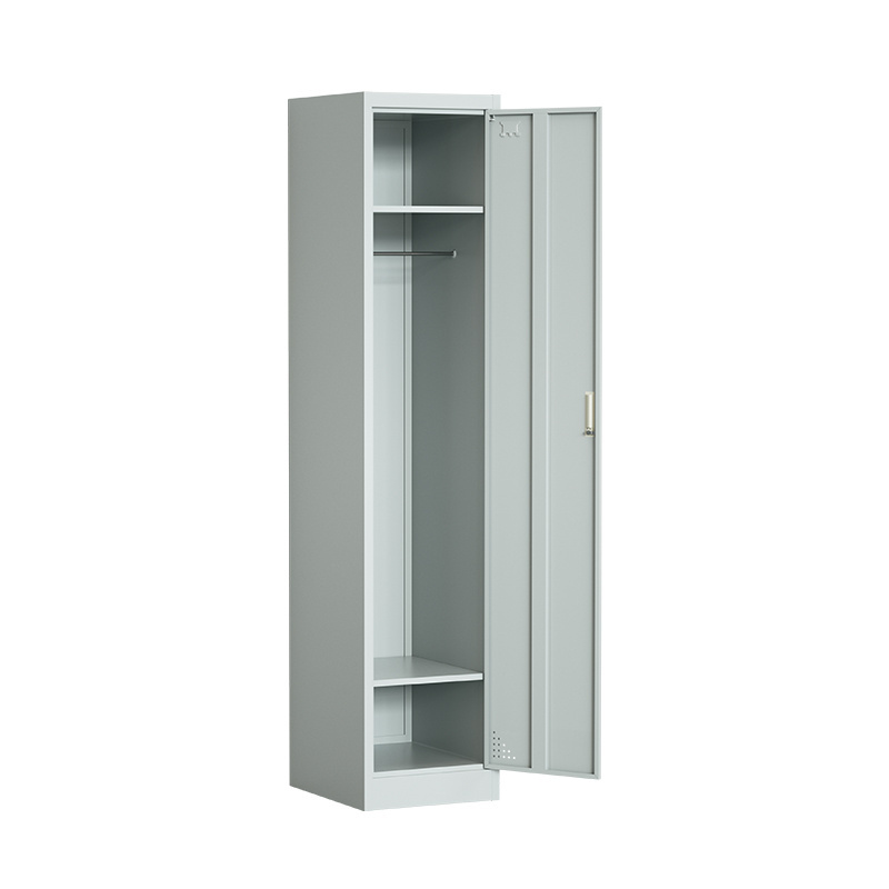 Single Door Locker Metal Cabinet Locker Staff Employee Clothing Steel ...