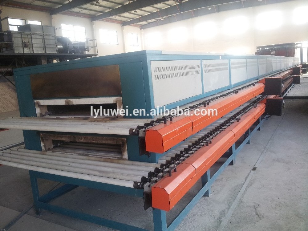 Continuous Production Line Electric Roller Kiln for Ceramic tiles ...