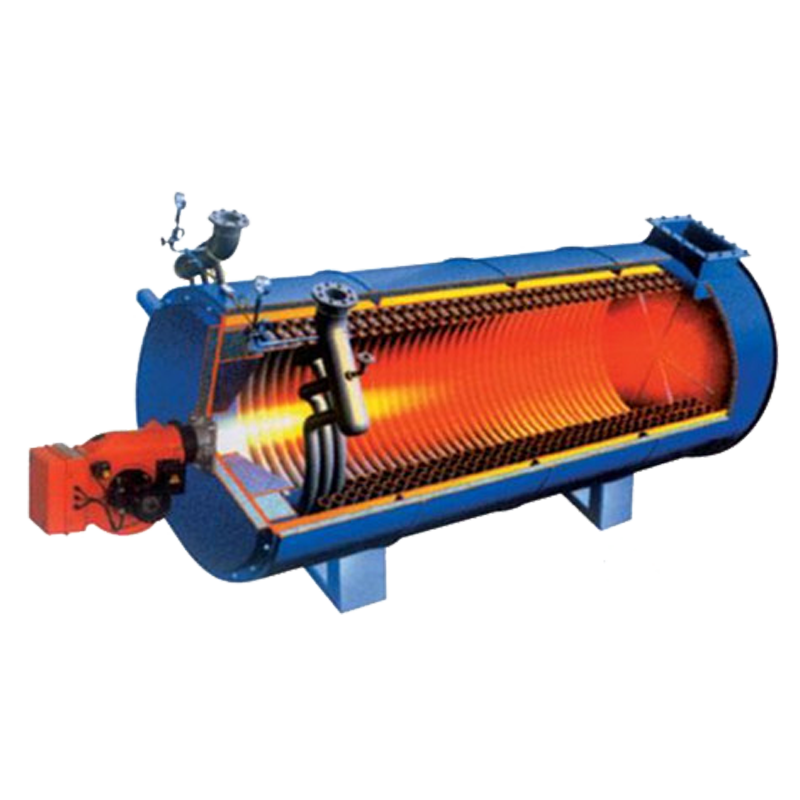 New design horizontal diesel/gas fired thermal oil boiler ...