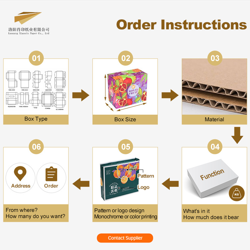 FCS certificate customized labels box packaging boxes custom logo ...