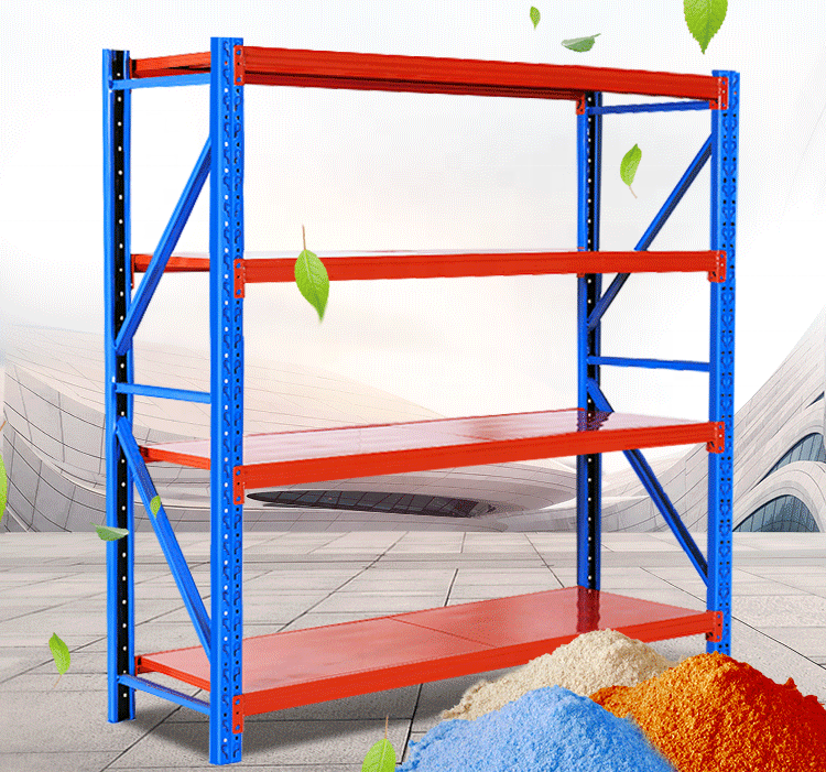 customized Warehouse racks Heavy duty stacking steel shelves storage ...