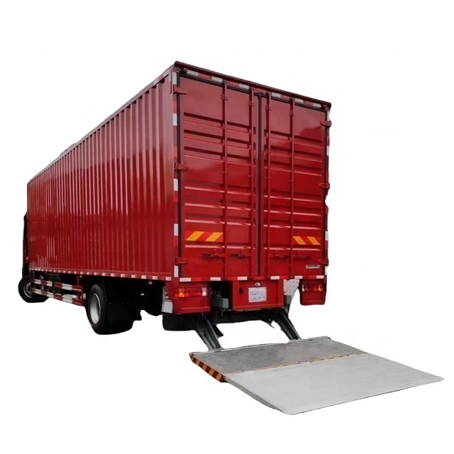 factory delivery body of a cargo van with lifting gates trailer gate ...