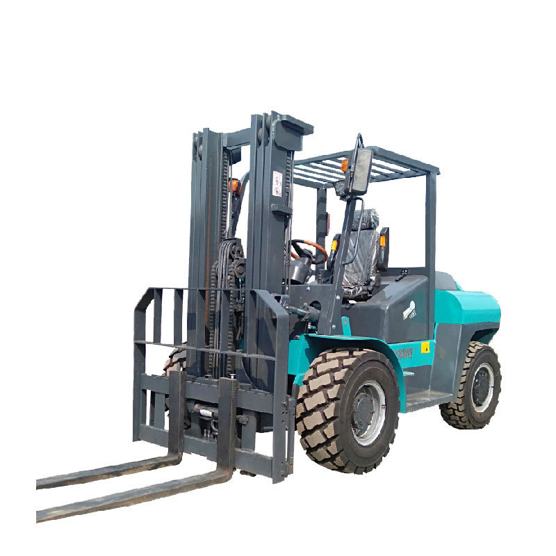 3-5ton four wheel drive small all terrain forklift 4wd rough terrain ...