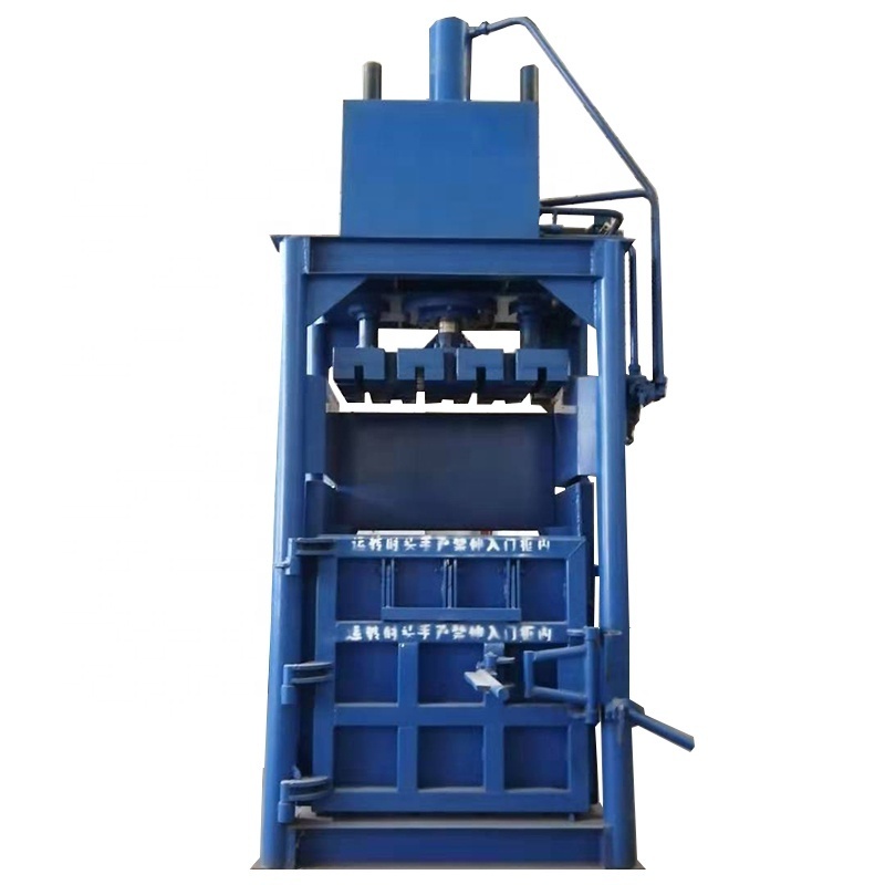 waste paper baling machine/hydraulic carton compress baler packing ...