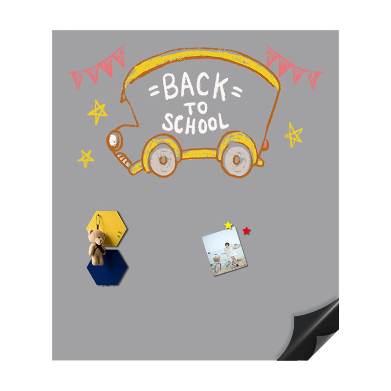 School Magnetic Writing Board Chalkboard Sticker Blackboard Wall ...