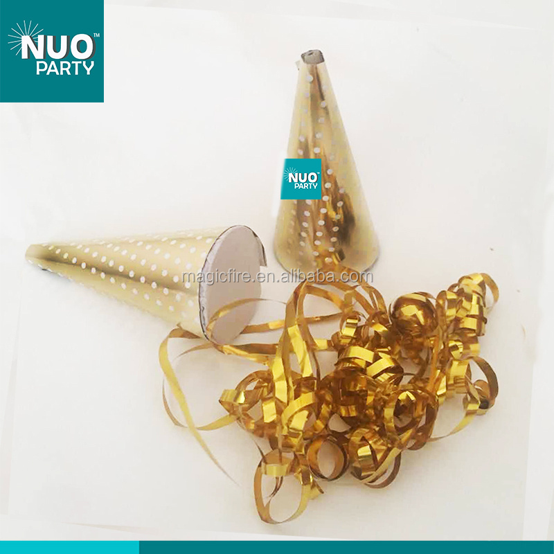 Custom confetti table cone party popper fireworks for new year ...