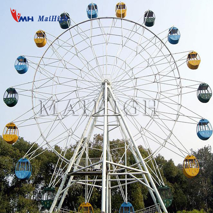 China amusement park fun games fiberglass cabin ferris wheel for sale ...