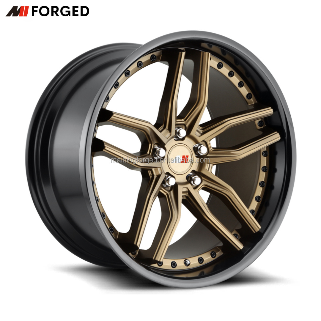 MN Forged Exclusive 4 Lug FR500 RTR SVE Black Wheels for Mustang GT 66 ...