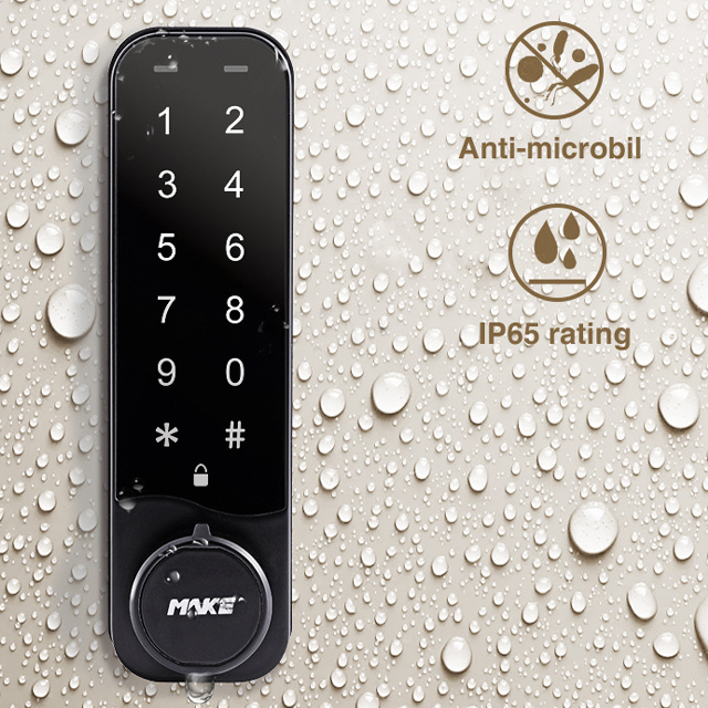 MK735 Touch Screen Keypad smart Cabinet Lock Gym Fitness School Sauna ...