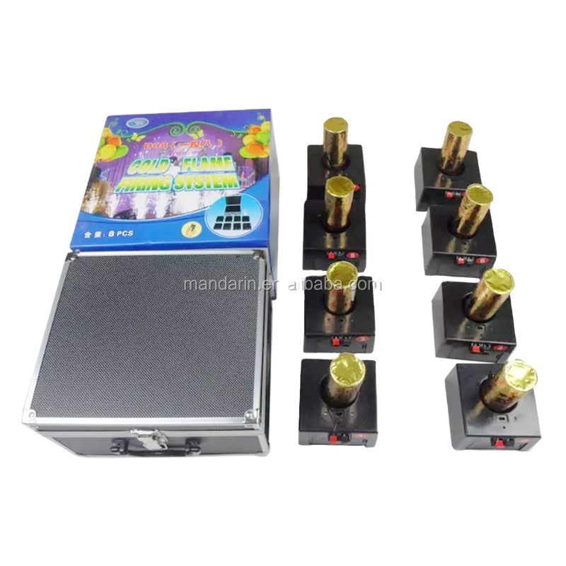 D08 Wireless Remote Control Fire Stage Fountain Fireworks Pyrotechnics ...