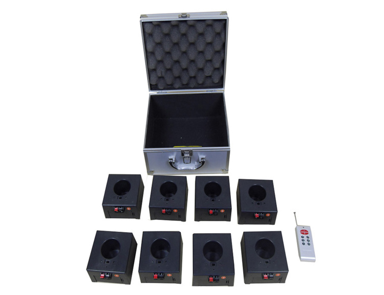 D08 Wireless Remote Control Fire Stage Fountain Fireworks Pyrotechnics ...