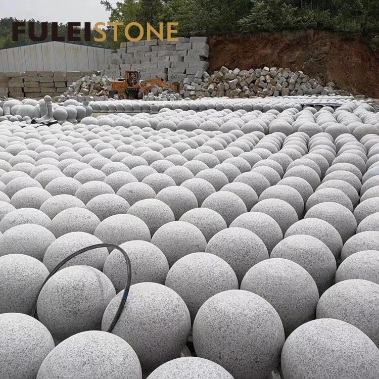 Chinese Light Grey G603 Granite Garden Car Parking Stone Solid Granite ...