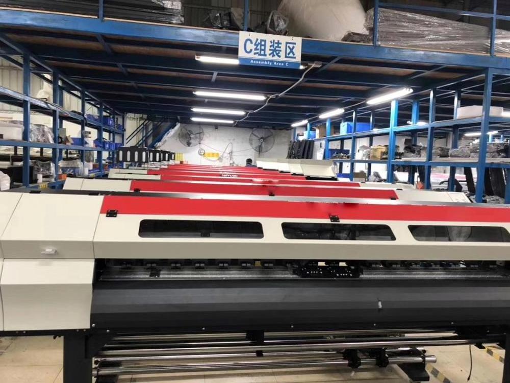 High quality 3.2m eco solvent printer billboard printing machine ...